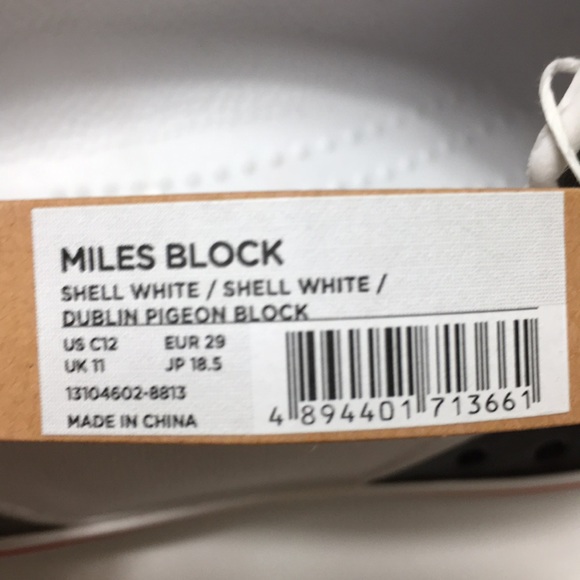 Native | Shoes | Nwt Native Miles Block Shoes | Poshmark